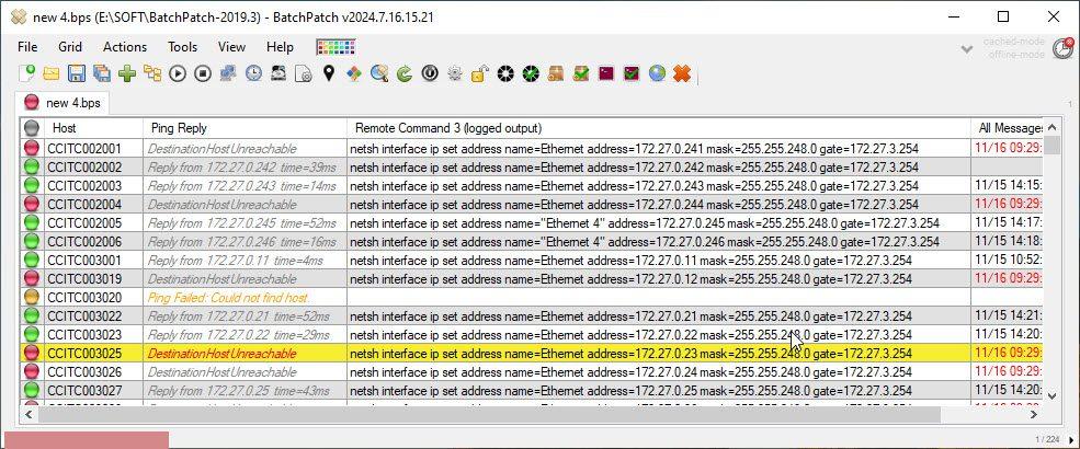 Tự động thay đổi cấu hình IPv4 hàng loạt bằng BatchPatch